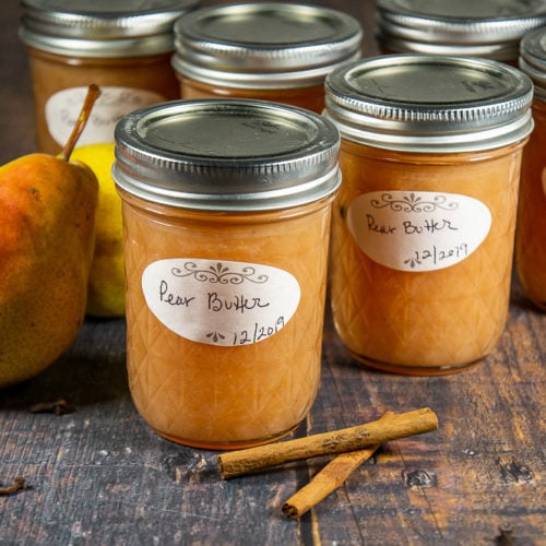 Pear Butter Recipe - The Flour Handprint