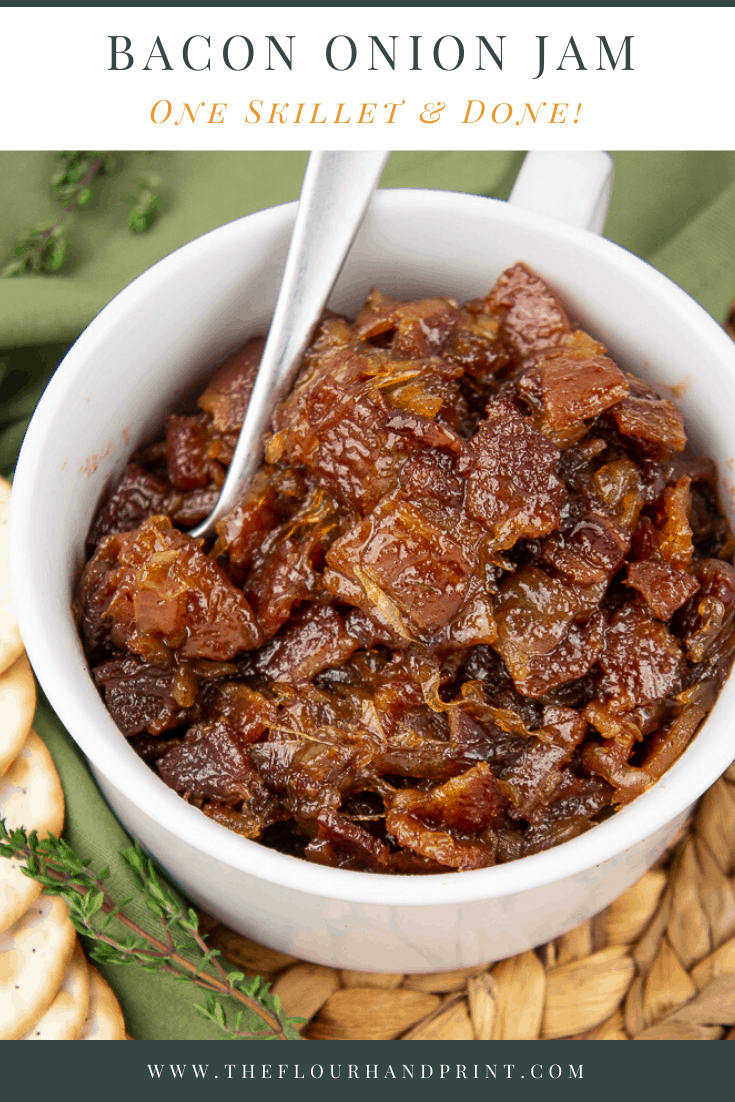 Maple Bacon Onion Jam - The Flour Handprint