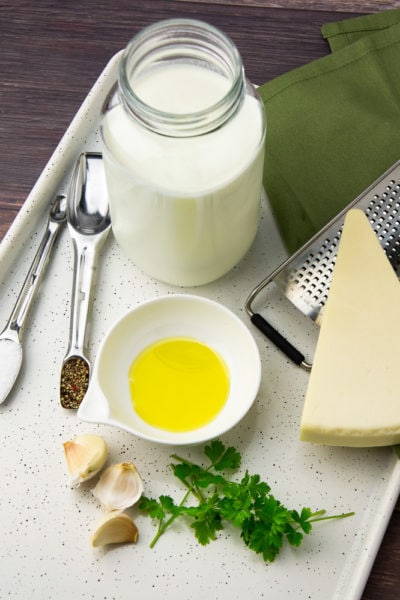 Asiago Cream Sauce - The Flour Handprint