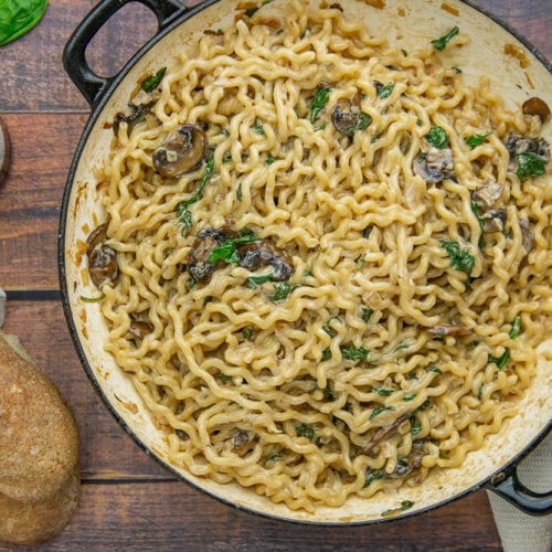 Marsala Cream Sauce Pasta - The Flour Handprint