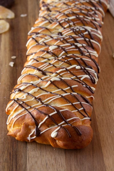 Chocolate Filled Bread - The Flour Handprint
