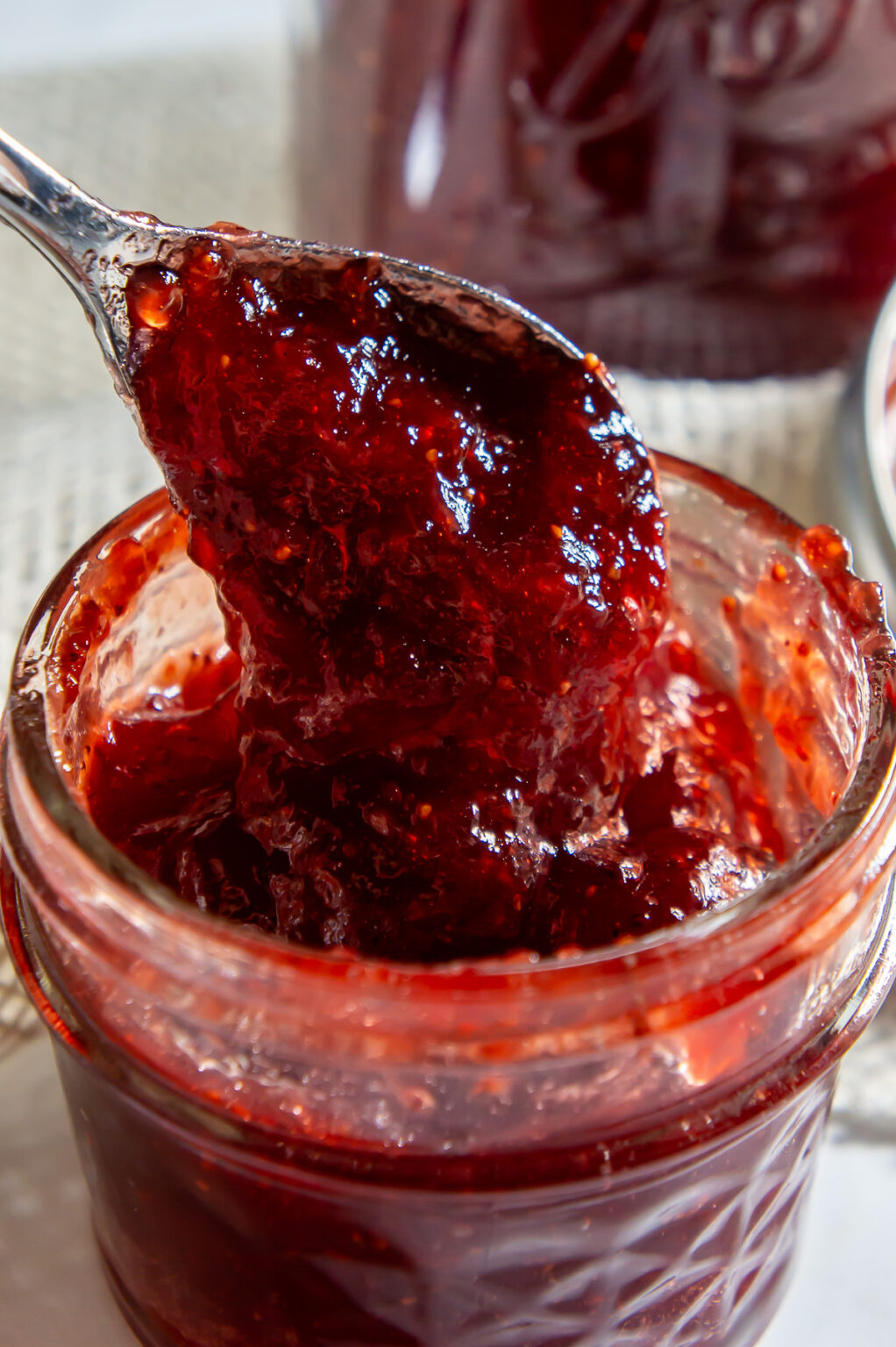 Strawberry Jam Canning Recipe - The Flour Handprint