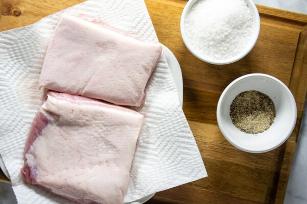 Salt Crusted Pork Belly - The Flour Handprint