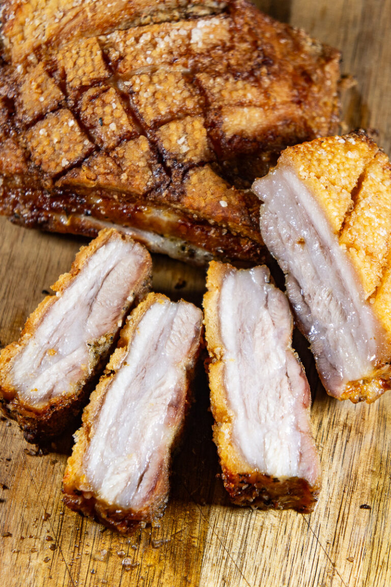 Salt Crusted Pork Belly - The Flour Handprint